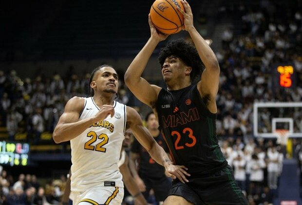 Jeremiah Wilkinson scores 30 as Cal edges Miami in OT