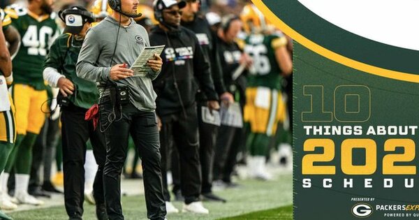 10 things to know about the Green Bay Packers' 2023 schedule