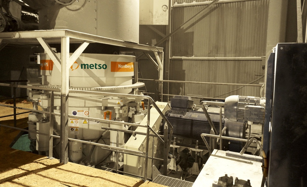New HP5 cone crusher from Metso