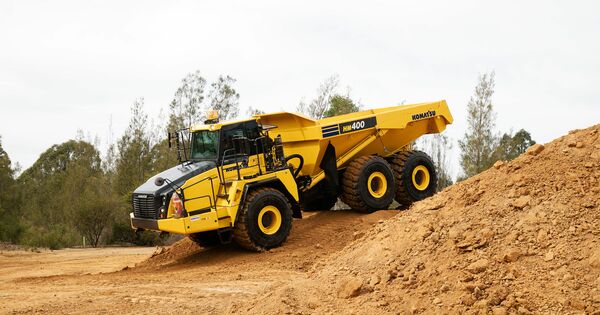 Komatsu ADTs come with Tier 4 engines