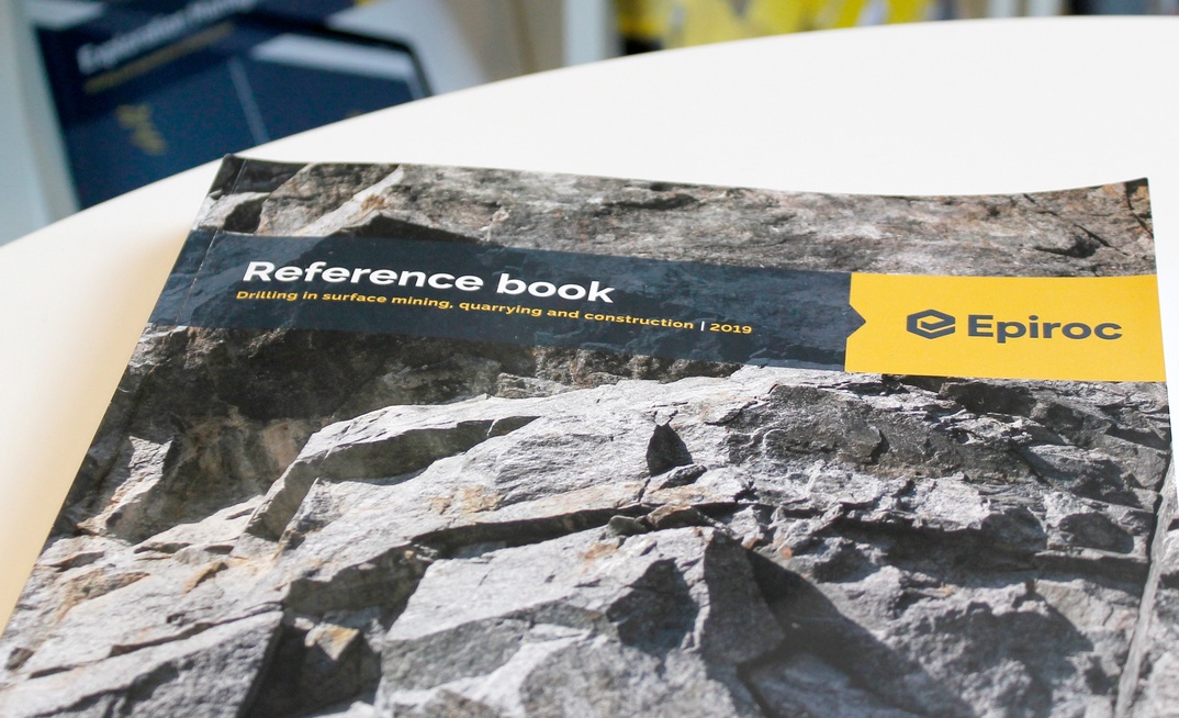 Epiroc publishes surface drilling reference book
