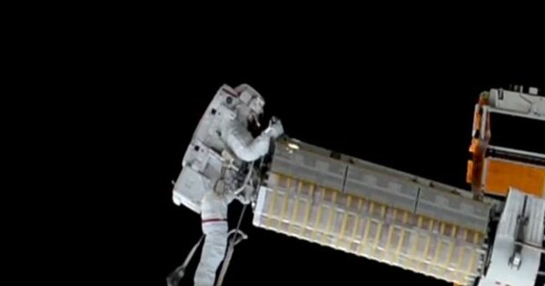 NASA astronauts successfully install new roll-out solar array on space ...