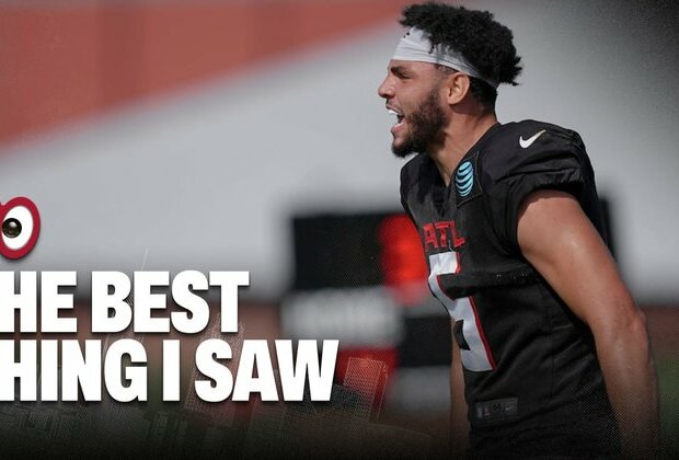 Drake London displays best performance of training camp