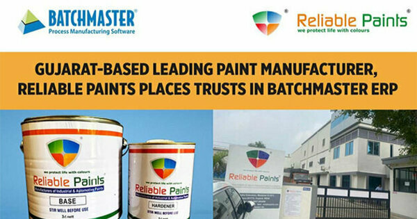 Reliable Paints Chooses BatchMaster ERP for Enhanced Business Efficiency