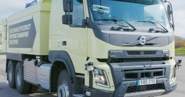 Volvo unveils autonomous truck