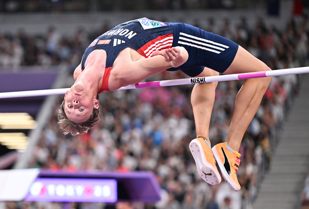 (SP)JAPAN-TOKYO-ATHLETICS-WORLD ATHLETICS CHAMPIONSHIPS-MEN'S DECATHLON ...