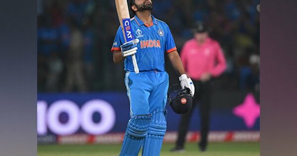 CWC 2023: Rohit's 131 against Afghanistan brings down World Cup records ...