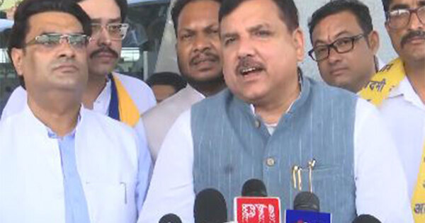 Rising LPG prices another burden on citizens, claims AAP's Sanjay Singh
