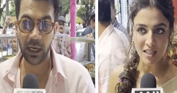 "Bhaut alag concept hai": RajKummar Rao, Wamiqa Gabbi excited about ...