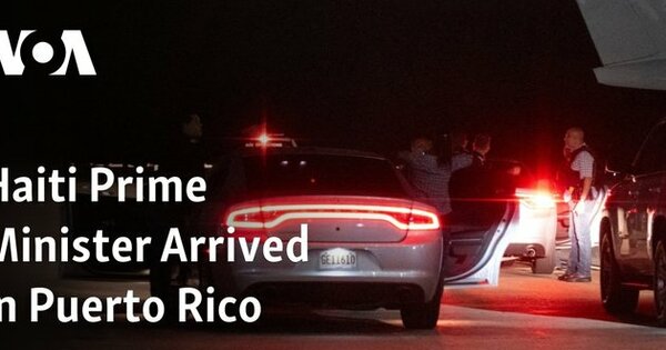 Haiti Prime Minister Arrived in Puerto Rico