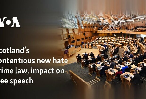 Scotland's contentious new hate crime law may impact free speech