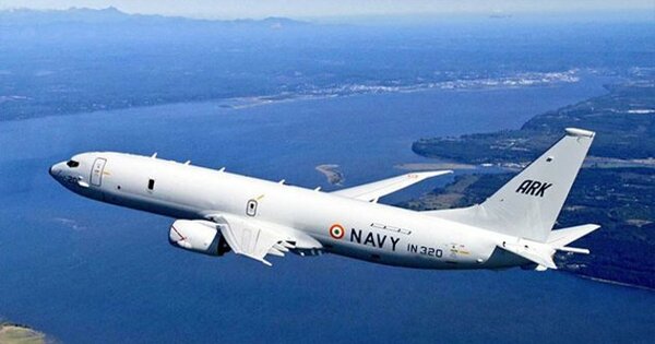 Indian Navy's P-81 aircraft locates capsized Chinese fishing vessel in ...