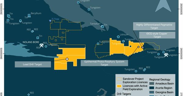 Tivan Acquires Six Tenements Near Sandover Project for $1.075 Million