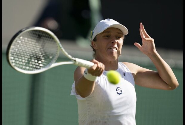 WTA roundup: Iga Swiatek wins first grass-court match in 2023