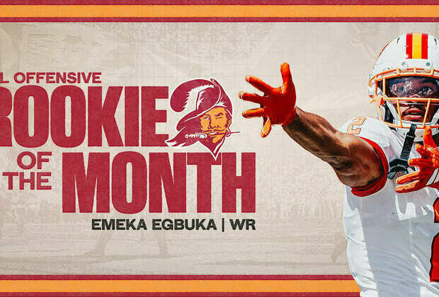 What a Catch! Emeka Egbuka Named NFL Offensive Rookie of the Month