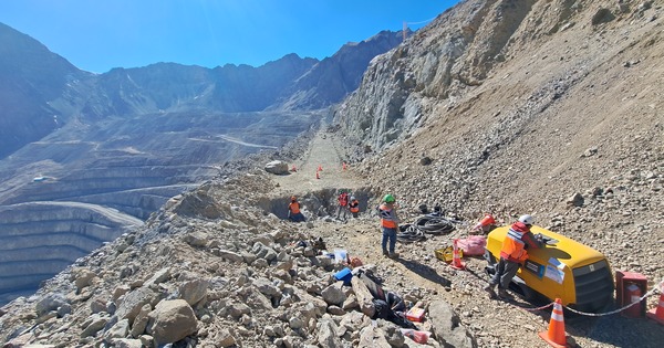 Overcoming extreme challenges in Chile's vertical mines with Atlas Copco