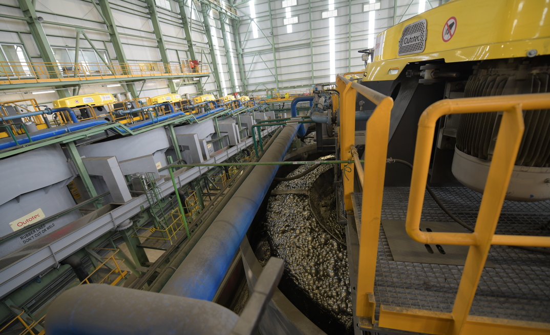 Flotation taking its coarse