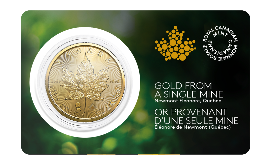 Newmont and Canadian Mint unveil new coin