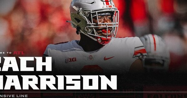 Falcons select Zach Harrison with No. 75 overall NFL Draft pick