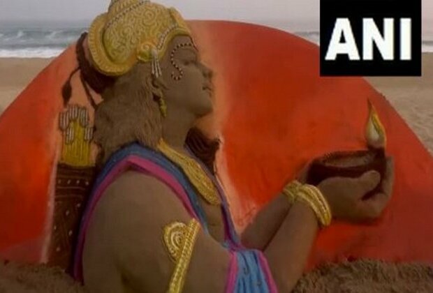 Odisha: Sand artist Sudarsan Patnaik creates mesmerising sand art of ...