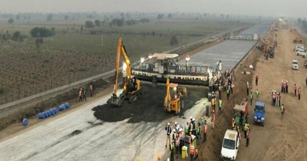 World record of laying PQC created within 24 hours