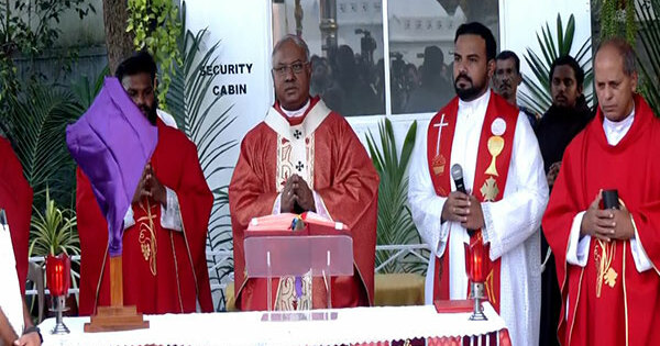 Kerala: Archbishop Thomas Netto leads Palm Sunday prayers in ...