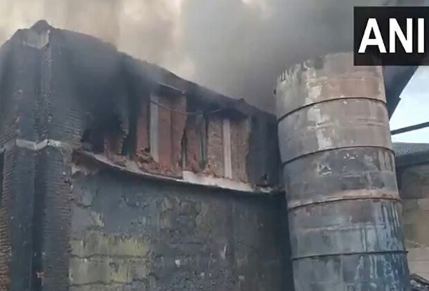 Fire breaks out at factory in Ujhani in UP's Badaun district