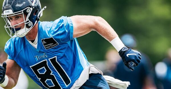 Titans TE Josh Whyle Working to Contribute More in Year 2