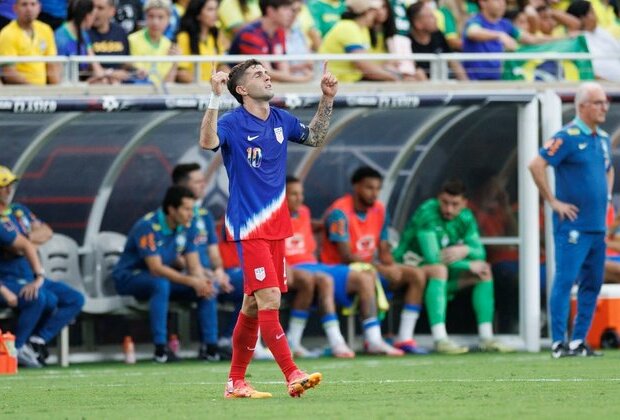 Christian Pulisic's goal lifts USMNT to draw with Brazil