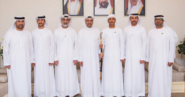 Fujairah Ruler receives outstanding graduates of Khalifa bin Zayed Air ...