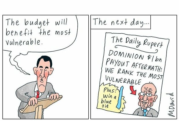 CARTOONS: There's a jingle in Mark David's pockets!