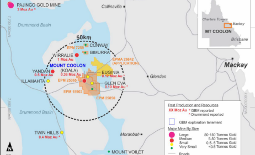 Pajingo crush for Mount Coolon gold