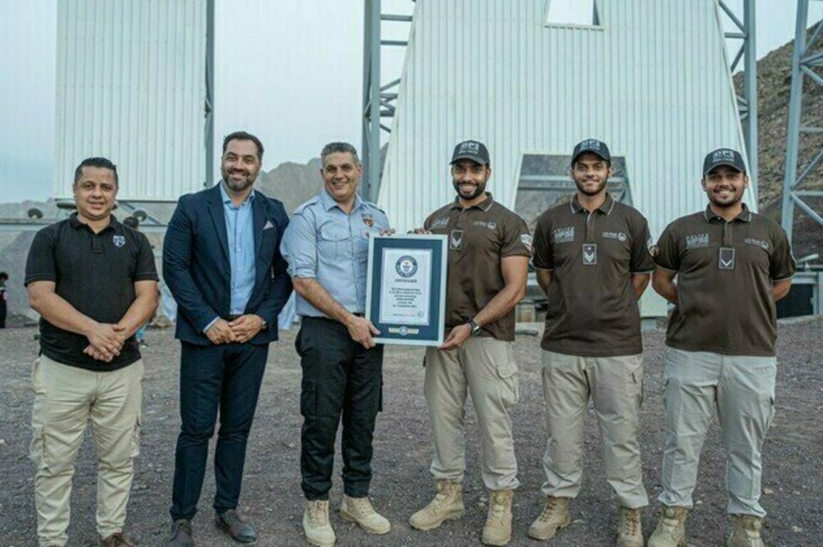 Dubai Holding's iconic 19.28-metre Hatta Sign breaks Guinness World ...