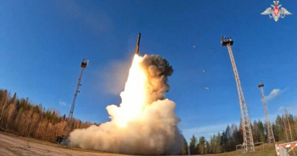 WATCH Russian Yars ICBM launch drill