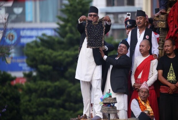 Nepal's longest-reigning chariot procession of "Red God" ends with ...