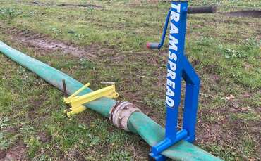 Pair of slurry pipe pinchers from Tramspread | Farm News | Farmers Guardian
