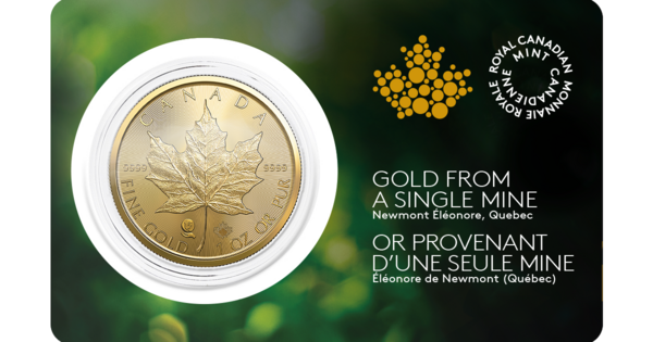 Newmont and Canadian Mint unveil new coin