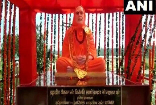Dhami unveils statue of Swami Vamdev Maharaj