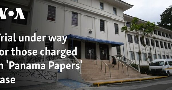 Trial under way for those charged in 'Panama Papers' case