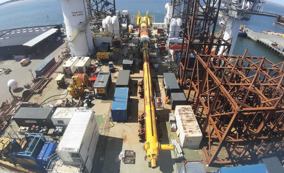 Offshore wind and Fugro's vertical boring machine