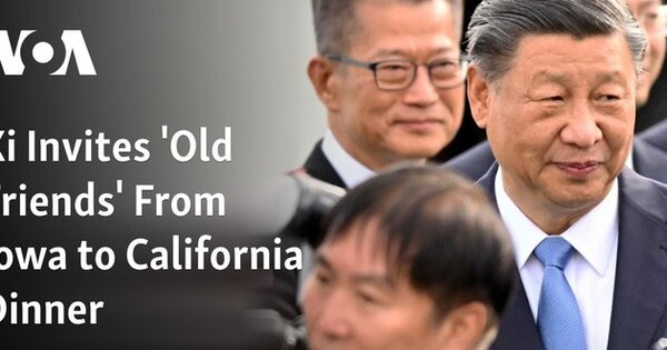 Xi Invites 'Old Friends' From Iowa to California Dinner