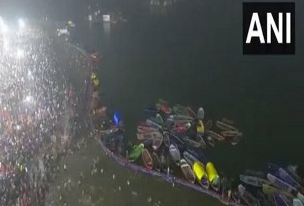 Devotees take holy dip on first Amrit Snan of Maha Kumbh on Makar Sankranti