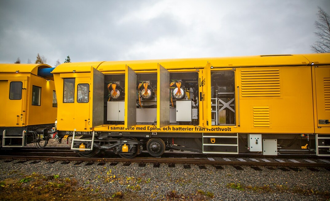ABB and Epiroc develop emissions-free railcar