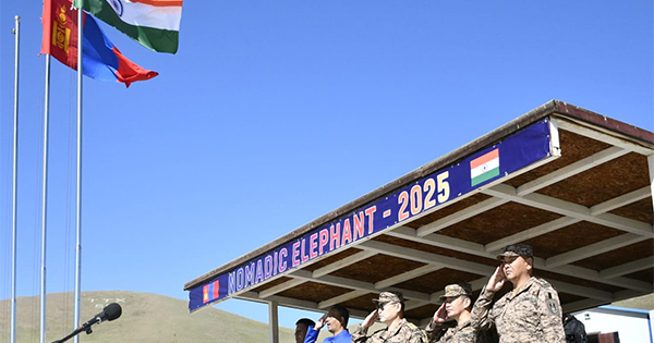 India-Mongolia joint military exercise 'Nomadic Elephant 2025 ...