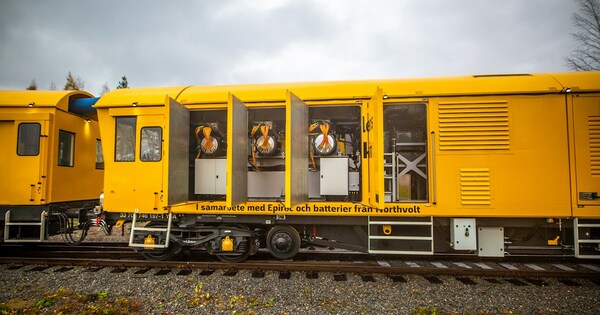ABB and Epiroc develop emissions-free railcar