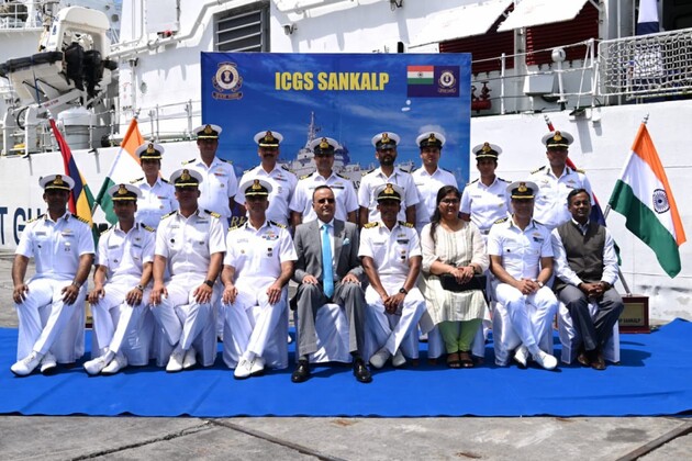 Mauritius: India organises blood donation camp onboard ICGS Sankalp