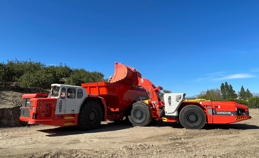 Sandvik trials largest capacity electric truck