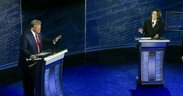 How Harris used the first TV debate to put Trump on the defensive