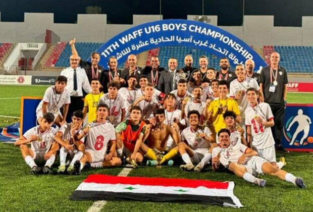 Syrian football team wins title of 11th WAFF U-16 boys championship