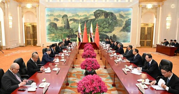CHINA-BEIJING-LI QIANG-BRUNEI-SULTAN-MEETING (CN)